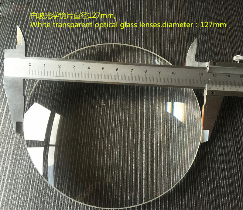 127mm 5X Desktop Magnifier Replace Lens Double Convex Lens Magnifying ...