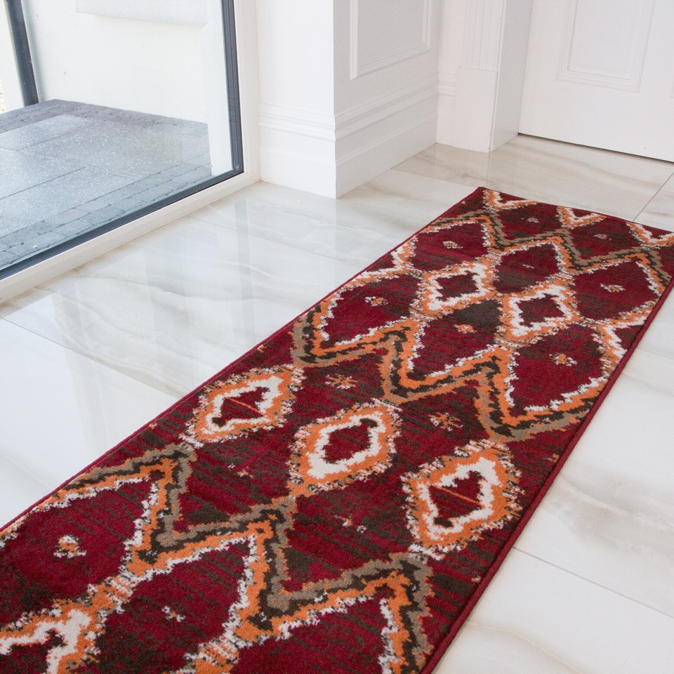 Extra Long Narrow Hallway Hall Runners Runner Dark Carpet Mats Rugs ...