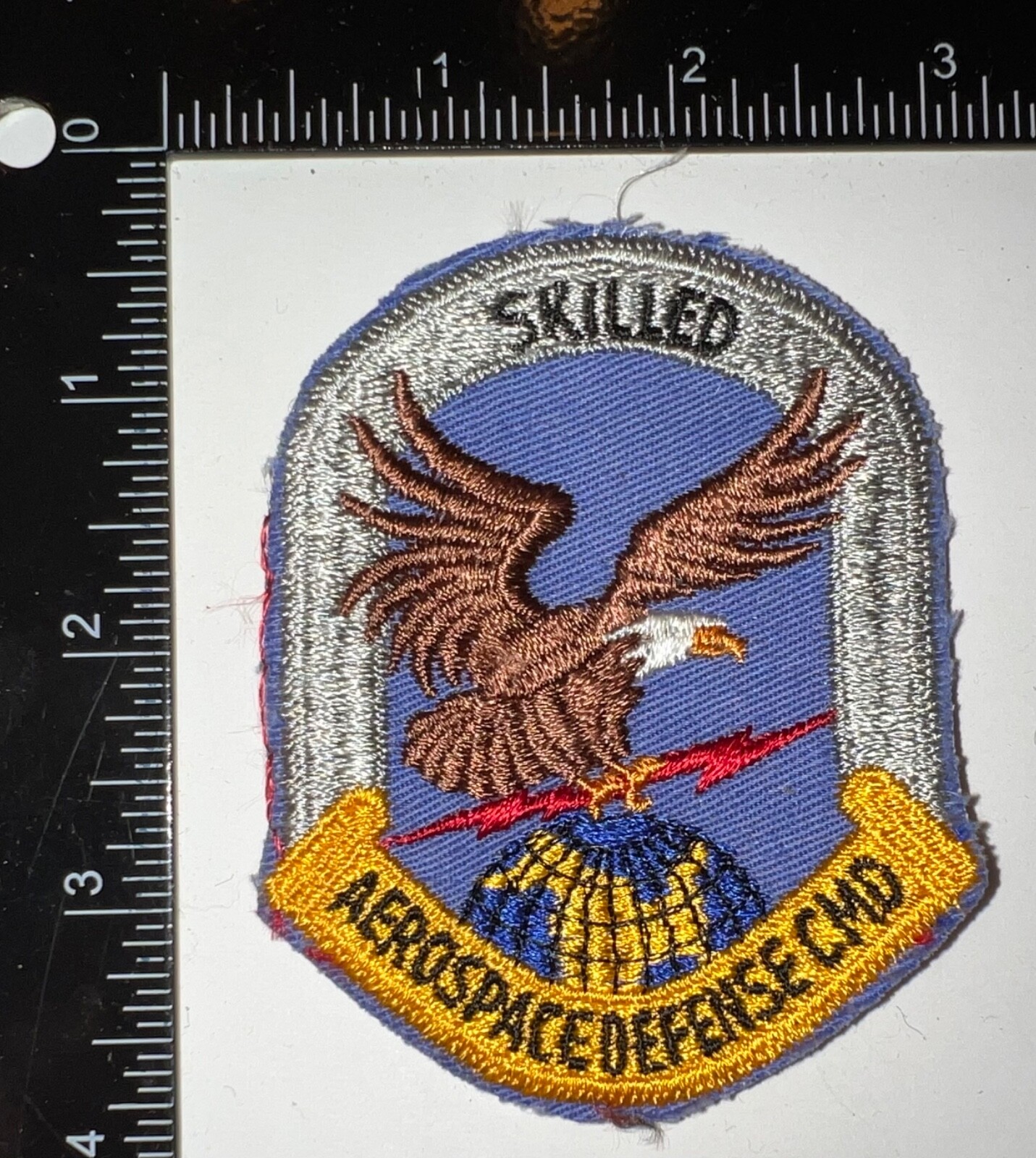Cold War USAF US Air Force Skilled Aerospace Defense Command Patch | eBay