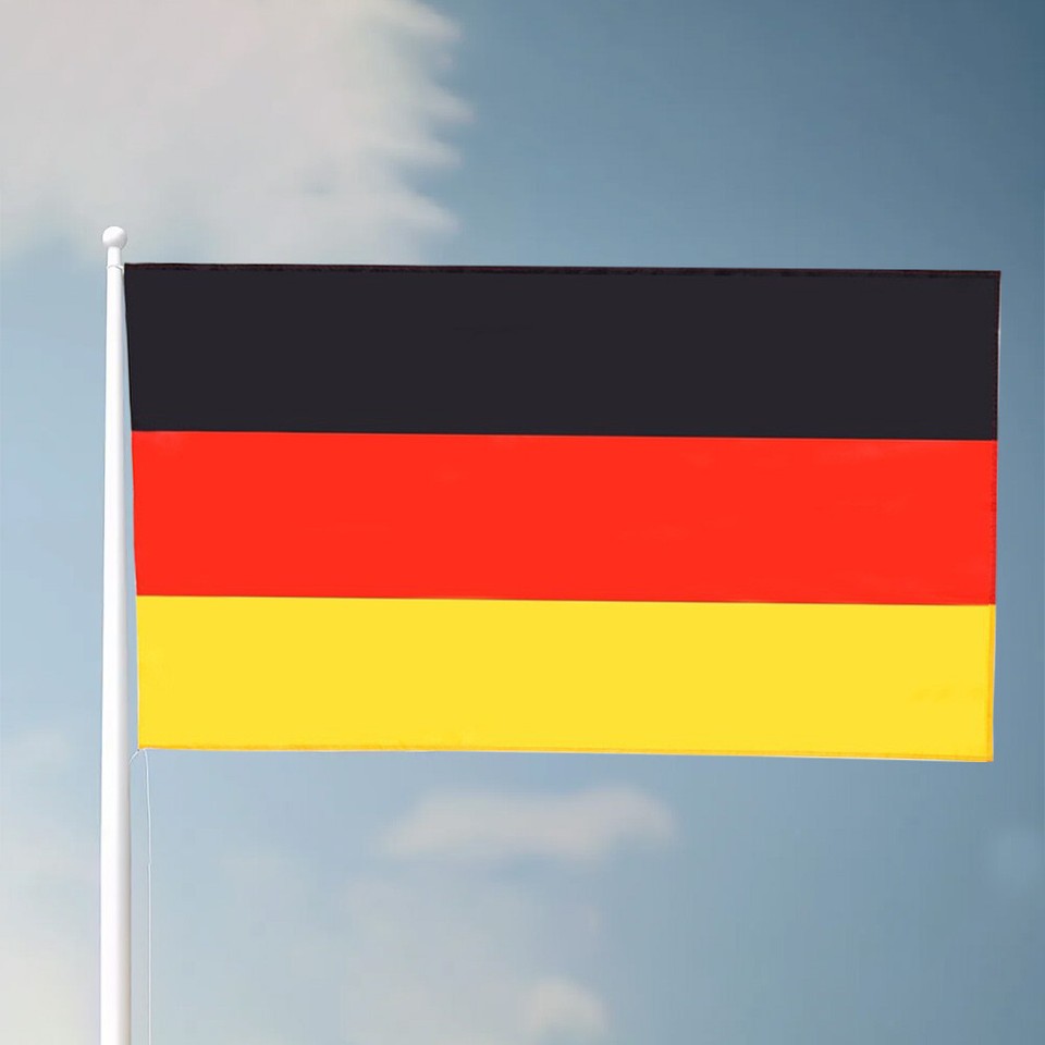 90x150cm Germany Flag Polyester Germany Banner Vivid Color Germany ...