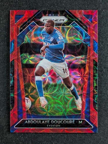 2020-21 Panini Prizm EPL ABDOULAYE DOUCOURE 6/29 Red Choice Prizm ...