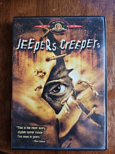 Jeepers Creepers (DVD, 2001) Justin Long ~Very Good 27616869753| eBay