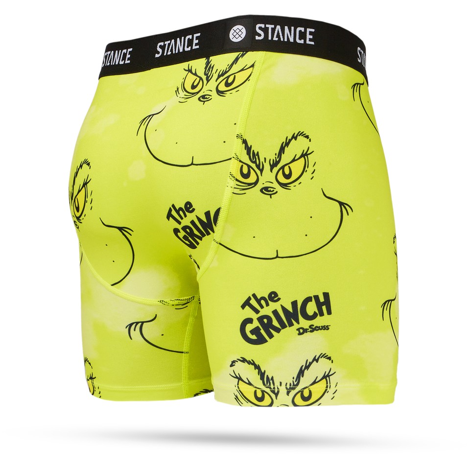 The Grinch X Stance Stole Poly Boxer Brief | eBay