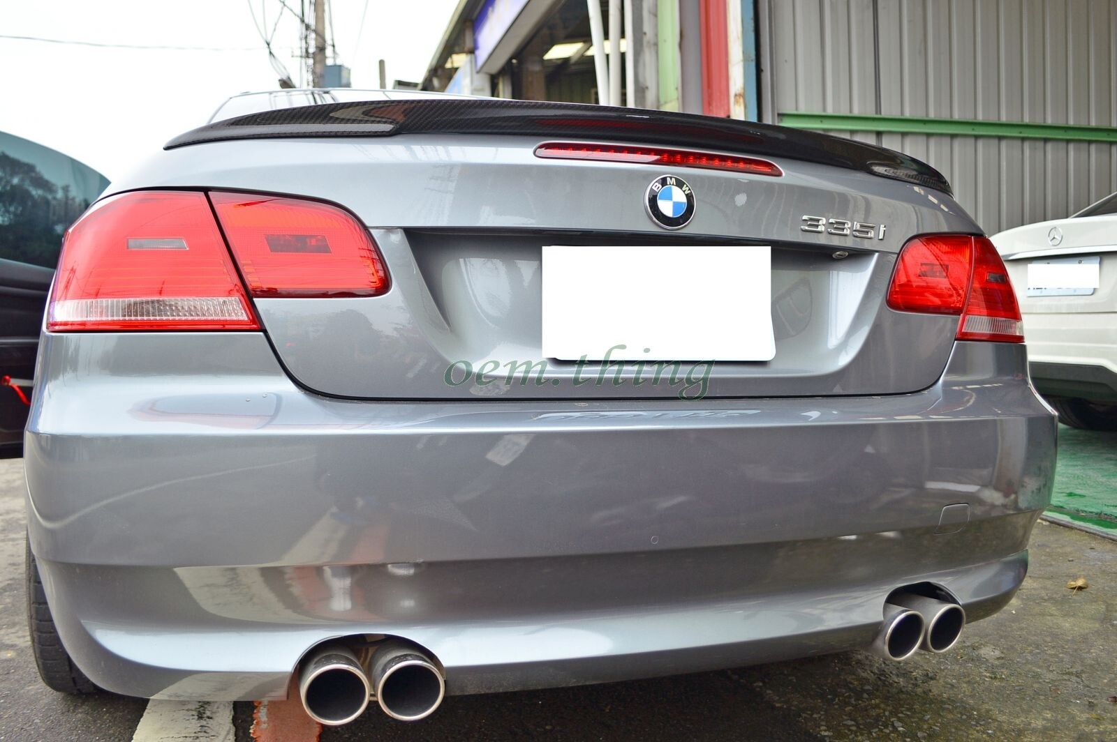 2013 Unpaint Fits BMW 3-Series E93 Convertible Trunk Spoiler DTO Type ...