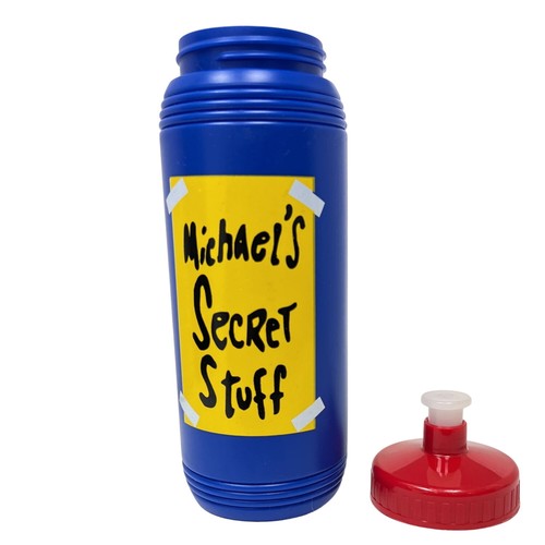 Michael's Secret Stuff Water Bottle Space Jam Michael Jordan Tune Squad ...