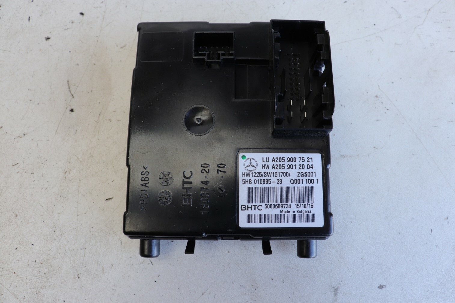 Mercedes Benz C63S AMG W205 2016 AC Air Con Control Unit ECU ...