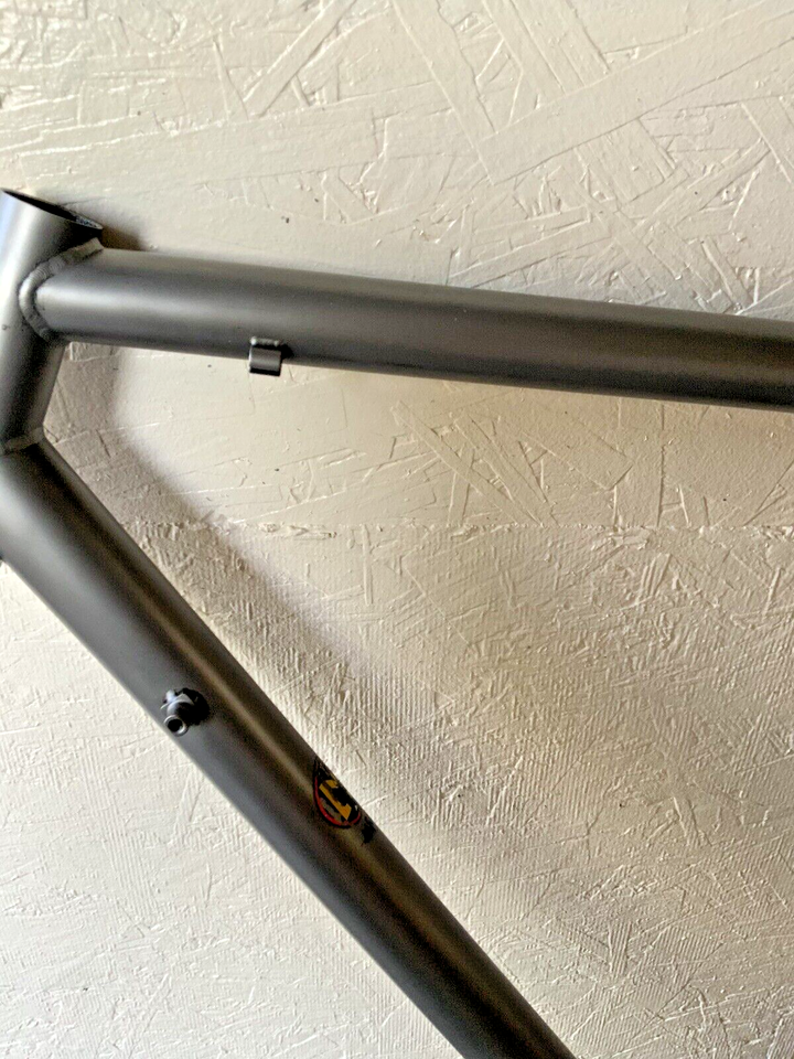 MCMAHON TITANIUM BIKE FRAME 56 CM 1.5 KGS. / 3.5 LBS. FITS 700C BSA ONE ...