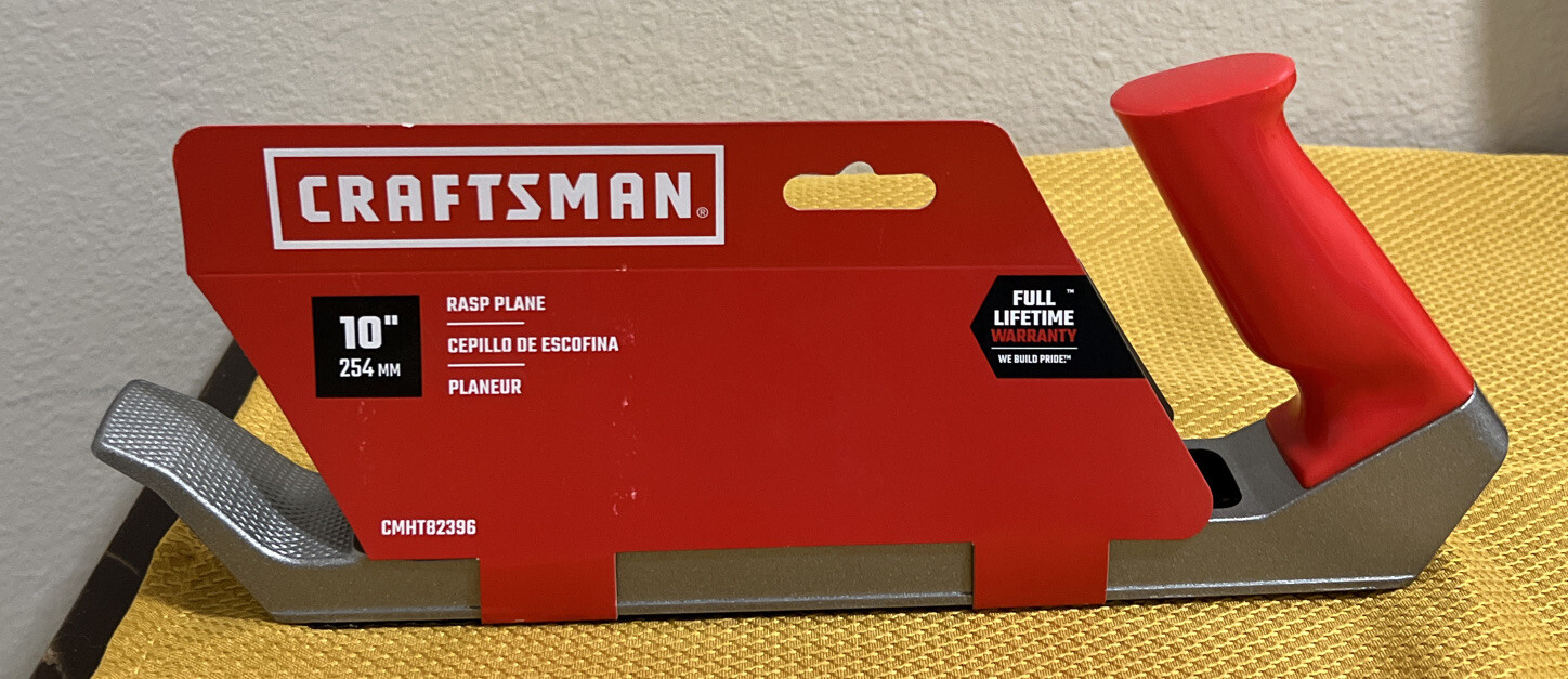 Craftsman 10” Rasp Plane, Brand New- Red!! | eBay