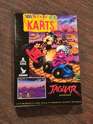 Atari Karts for the Atari Jaguar - Songbird Productions - BRAND NEW 77000400765| eBay