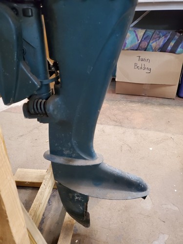 Vintage 1956 Scott Atwater Model 37 Bail-O-Matic 5 HP Outboard Boat ...