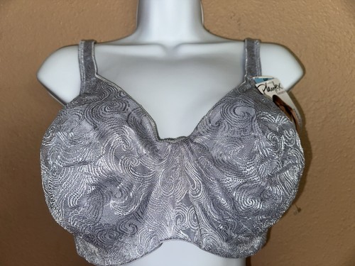 Playtex Secrets Undercover Slimming Bra 44C Underwire Gray Unpadded ...