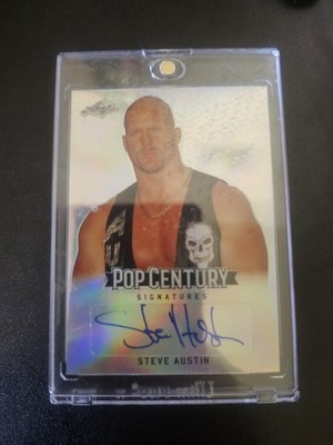 WWE Stone Cold Steve Austin Autograph Card 2018 Leaf No# | eBay