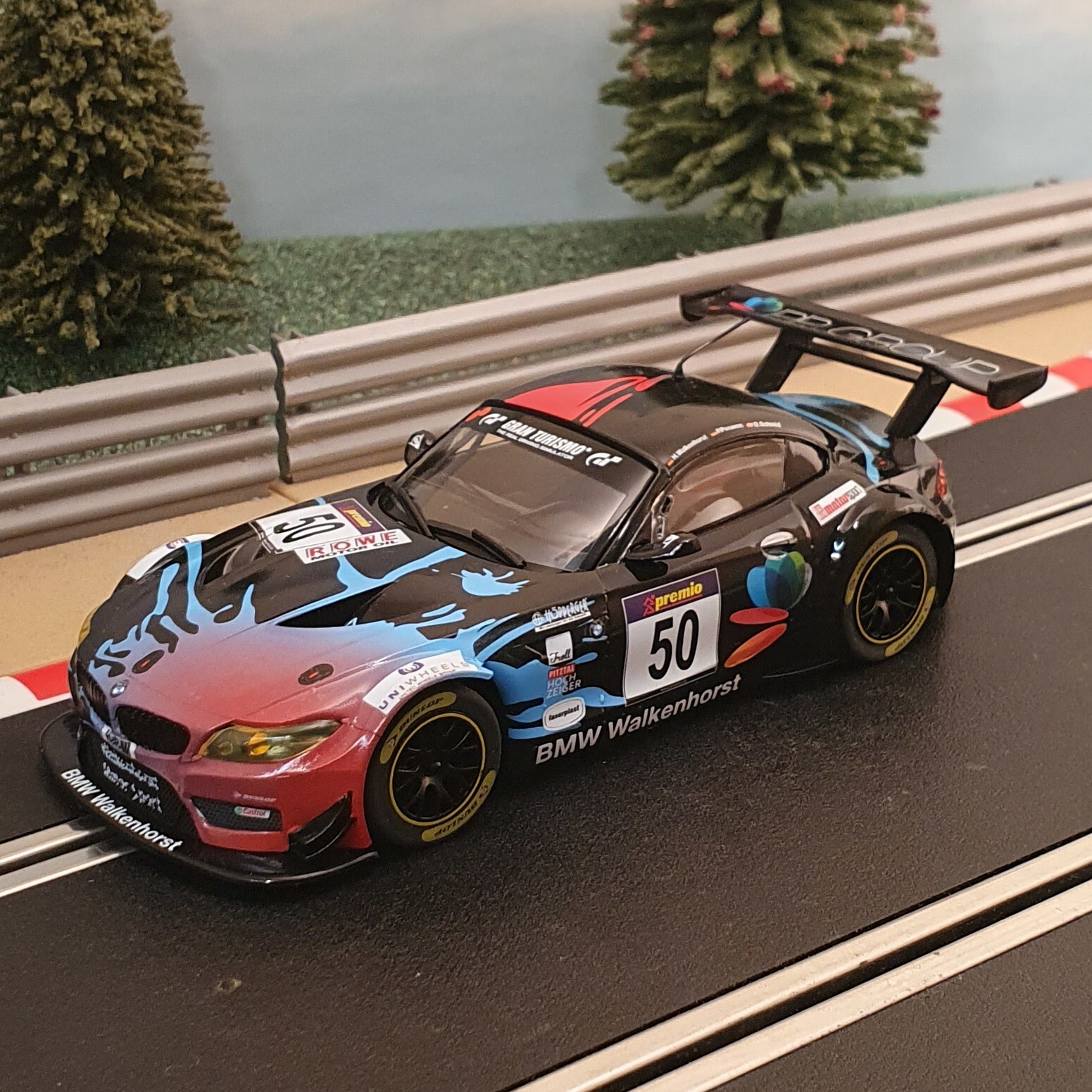 Scalextric 1:32 Car - C1374 BMW Z4 GT3 Walkenhorst *LIGHTS* #50 | eBay