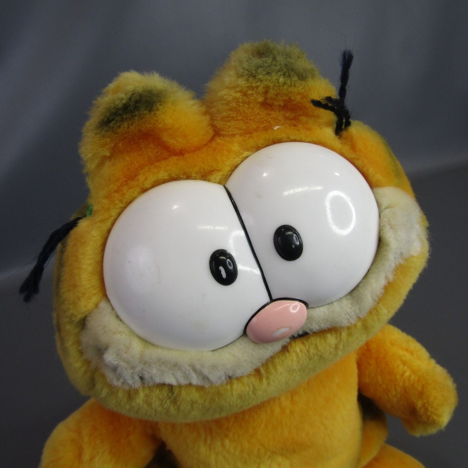 Vintage Garfield Dakin Plush Doll 1981 Stuffed Animal Toy 9" Standing ...