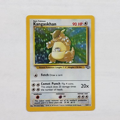 Pokemon Kangaskhan Base Set Jungle 5/64 Holo | eBay