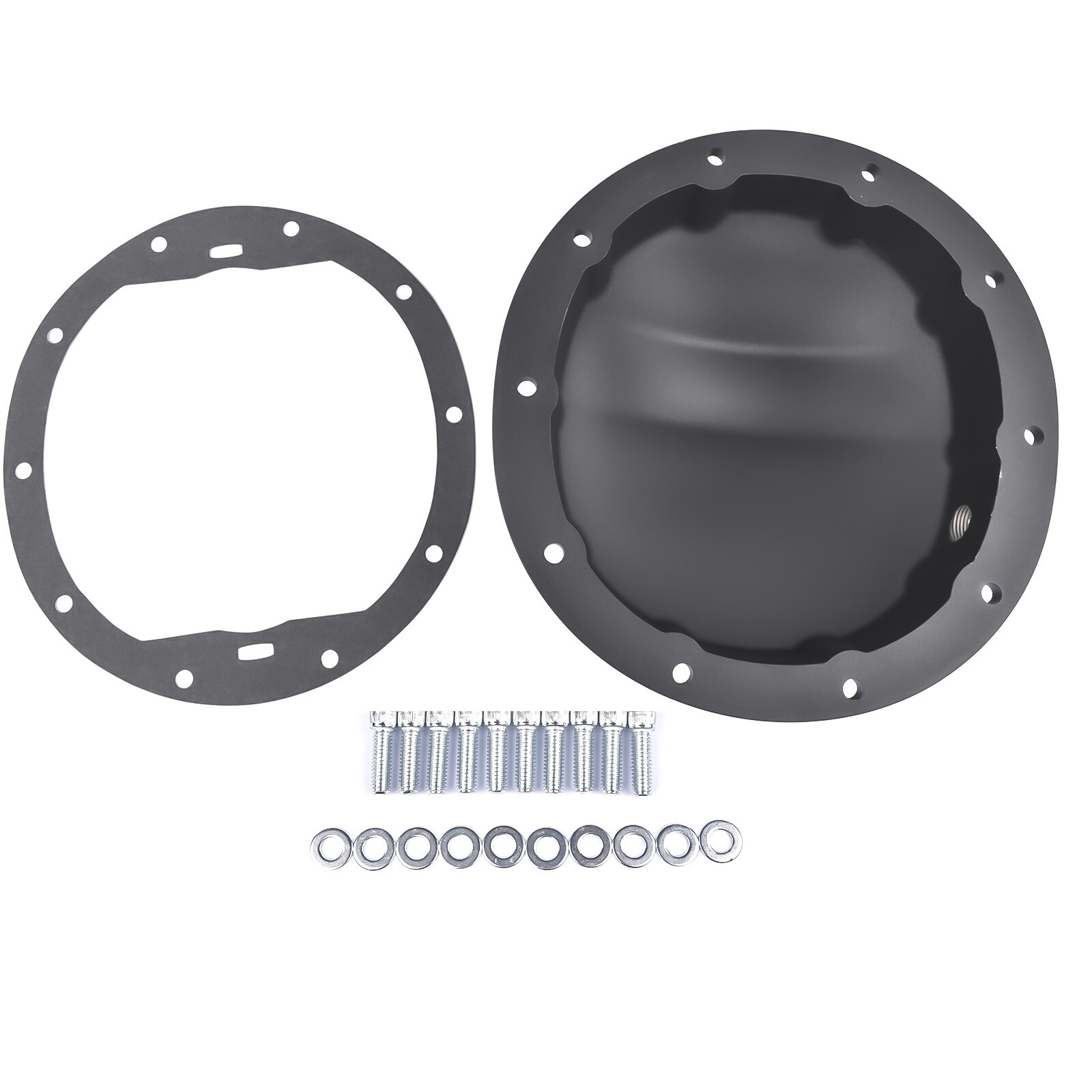 Differential Cover 8.5 & 8.6 " Ring Gear DIff 10 Bolt Cast Aluminum ...