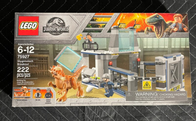Jurassic World LEGO Set 75927! Stygimoloch Breakout! NIB! Take a look ...