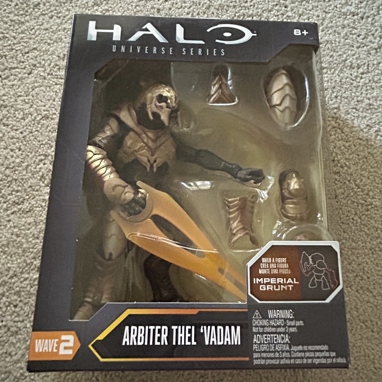 2016 Mattel Halo Universe Series Wave 2 BAF Arbiter Thel Vadam Figure ...