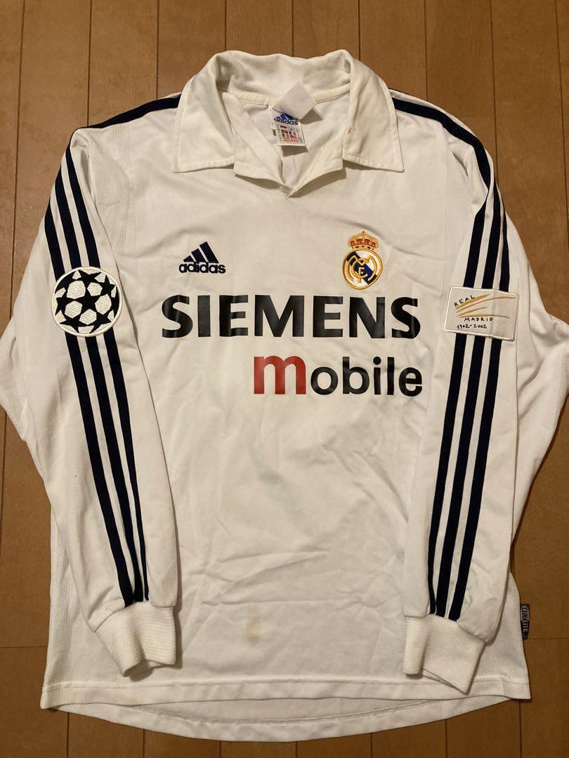 Vintage Zidane Real Madrid 02/03 Size S adidas Long Sleeve Vintage Zidane Real Madrid 02/03 Size S adidas Long Sleeve