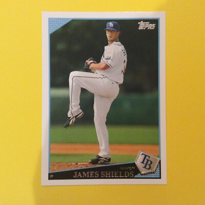 2009 Topps #174 James Shields Tampa Bay Rays | eBay