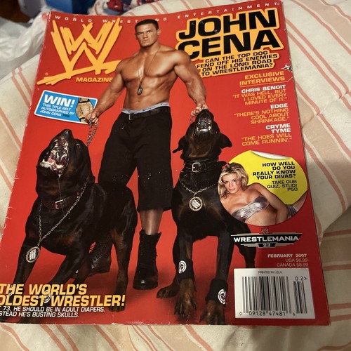Lot Of 2 WWE Magazines Feb 2007 And March 2012 | eBay