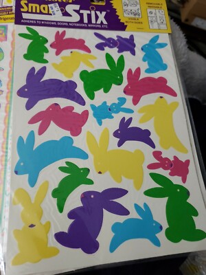 VINTAGE Smart Stix Vinyl Decals for Windows, Doors, Mirrors Reuse ...