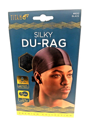 TITAN Premium Do-Rag, Black #6012 Long Tie | eBay
