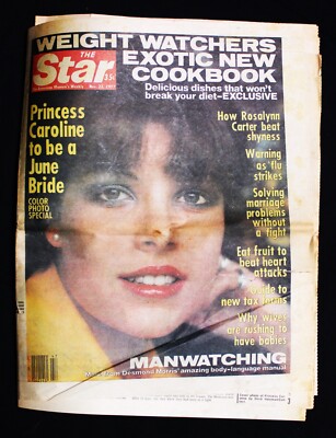 THE STAR TABLOID NEWSPAPER CELEBRITY STORIES 22 NOVEMBER 1977 PRINCESS ...