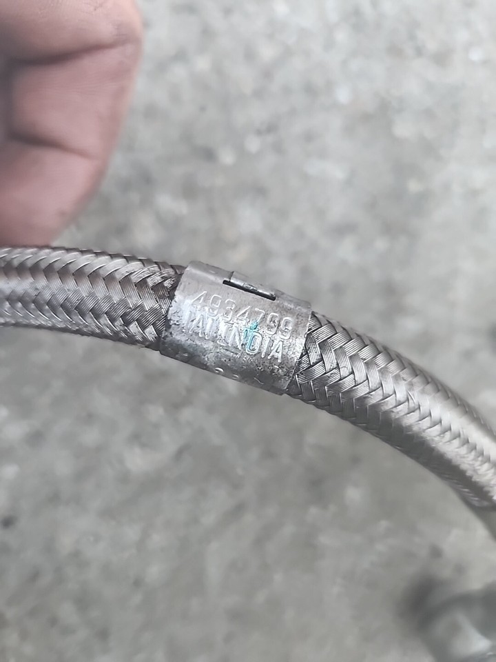 4934799 HOLSET TURBO LINE CUMMINS 6.7 68005448AA COOLANT FEED LINE | eBay