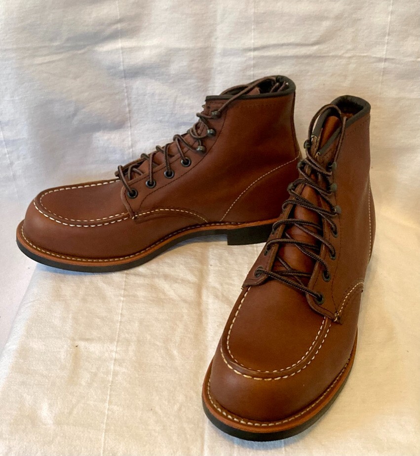 Red Wing Heritage 2954 Cooper Moc Toe Beckman Amber Portage US 8.5 RARE ...