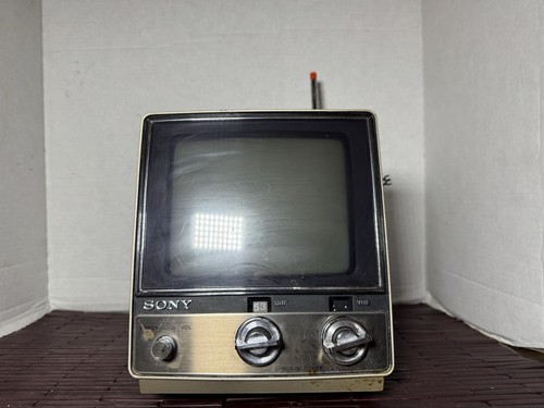 Sony / TV-780 / 7" Black And White Portable TV / 1976 TESTED WORKS | eBay