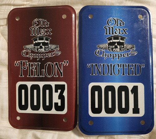 2000 s Colorado Motorcycle License Plate Size Prison Samples | eBay