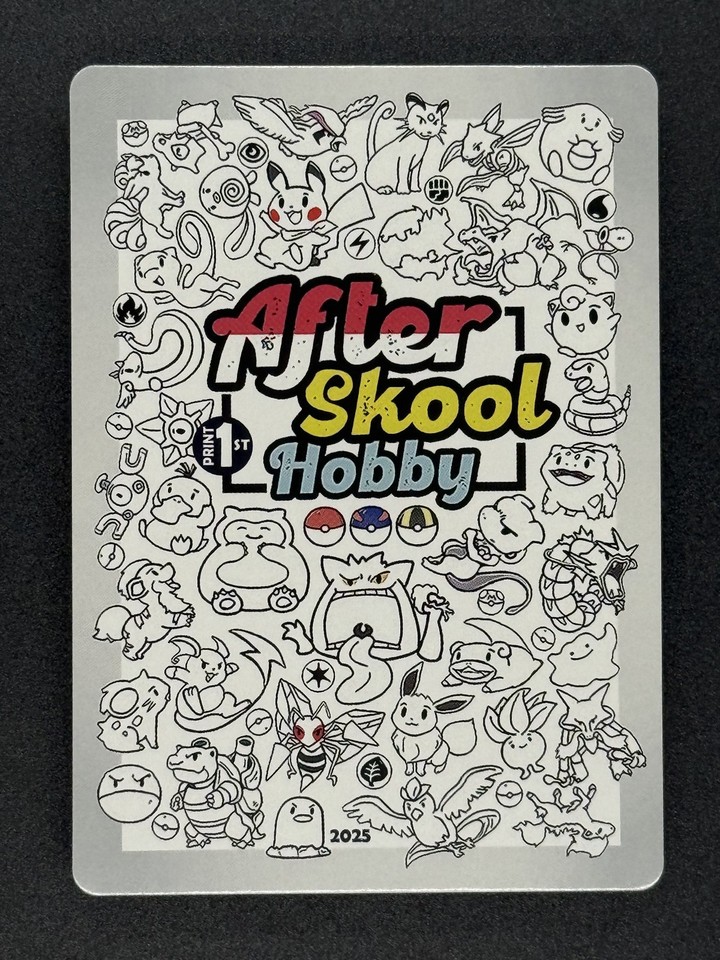 Pokemon Fan Art After Skool Hobby 62 - Ditto Magikarp Holo 1st Print | eBay
