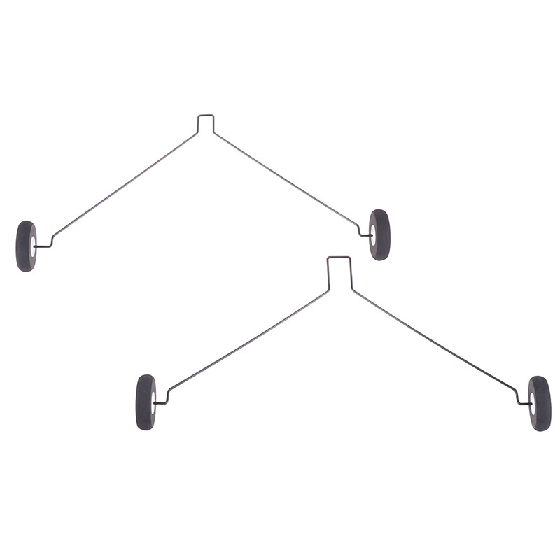 2mm Steel Wire Landing Gear RC Aircraft Fixed Wing Glider Model Wheel ...