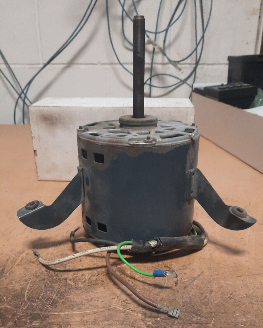 GE 5KCP39MG Motor 1/3 HP 1075 RPM 115 VAC 6.6a With Blower and Housing ...