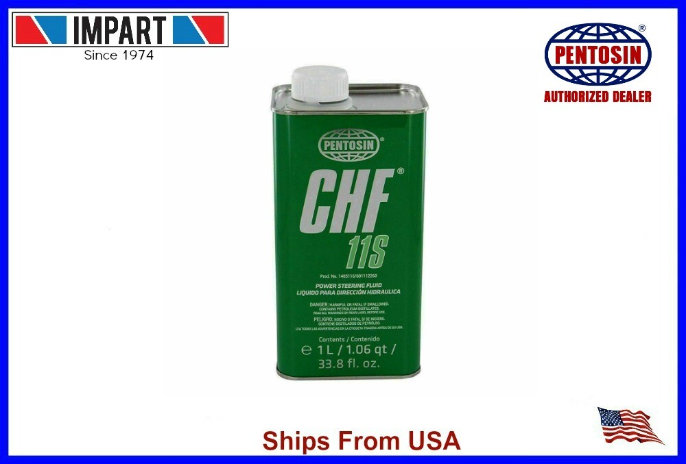 Pentosin CHF11s Power Steering Fluid BMW Audi Mercedes VW Mini 1 Liter ...