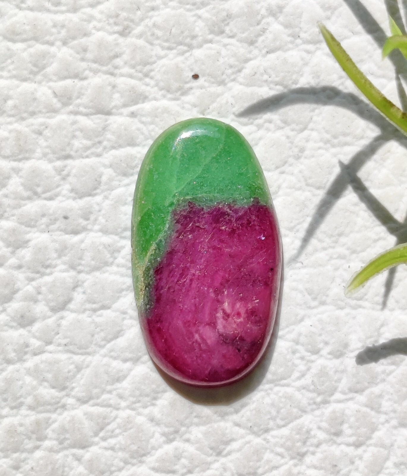 Natural Ruby In Zoisite Gemstone Top Quality Ruby In Zoisite Oval Shape ...
