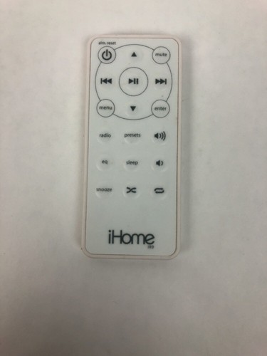 iHome IR9 White Original iPod Home System Remote Control Fast Free 1st ...