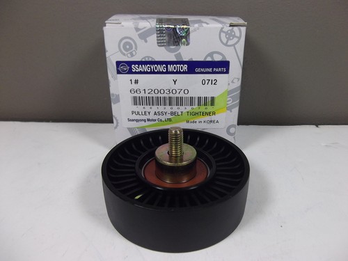 GENUINE SSANGYONG KORANDO SUV 2.9L T/D ALL MODEL BELT TIGHTENER PULLEY ...