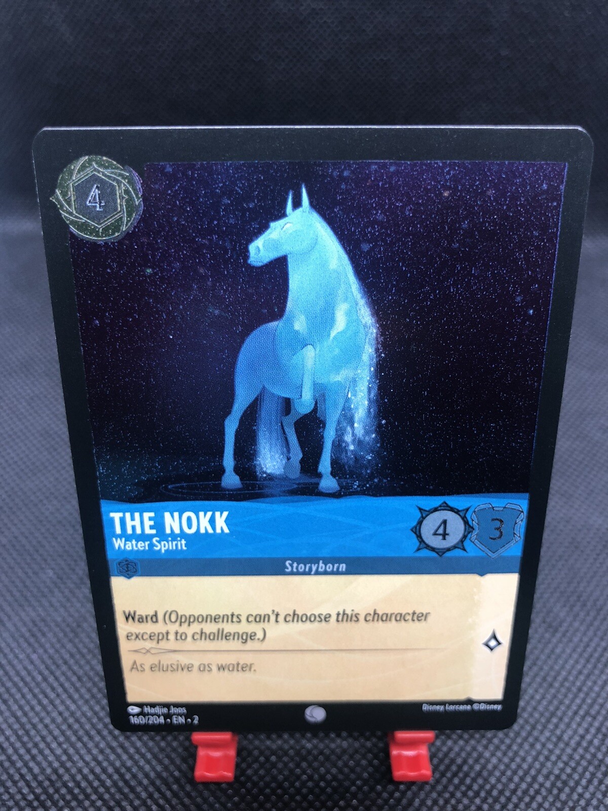 The Nokk Water Spirit Foil #160 Rise of the Floodborn Disney Lorcana ...