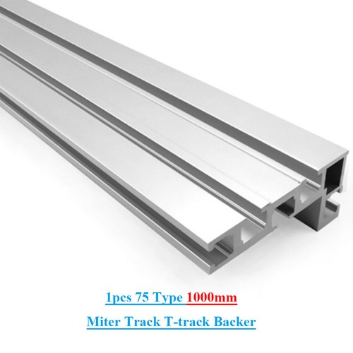 75 Type Miter Track T-track Backer 1000mm Sliding Brackets T-Slot Fit ...