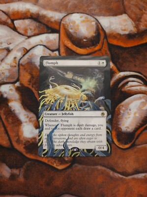 Magic the Gathering Flumph Hand Painted Unique Custom MTG Alter | eBay