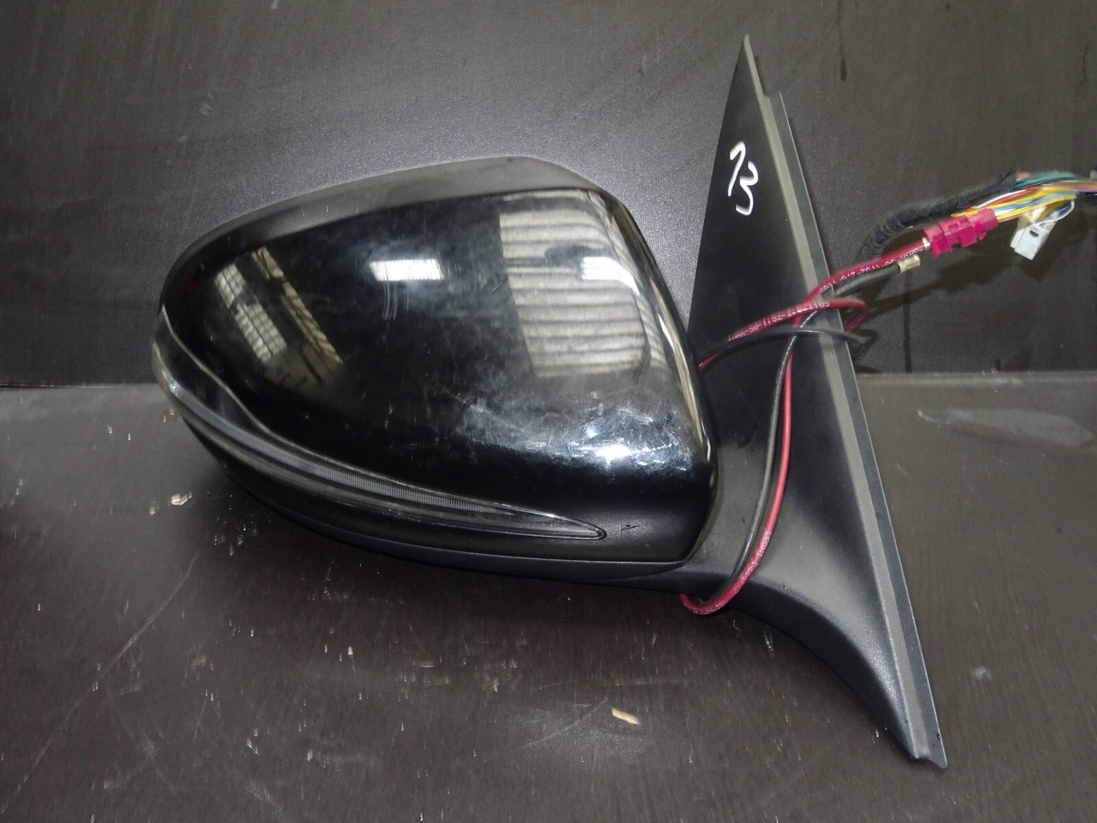 Mercedes Benz C CLASS W205 wing mirror , folding , O/S BLACK | eBay UK