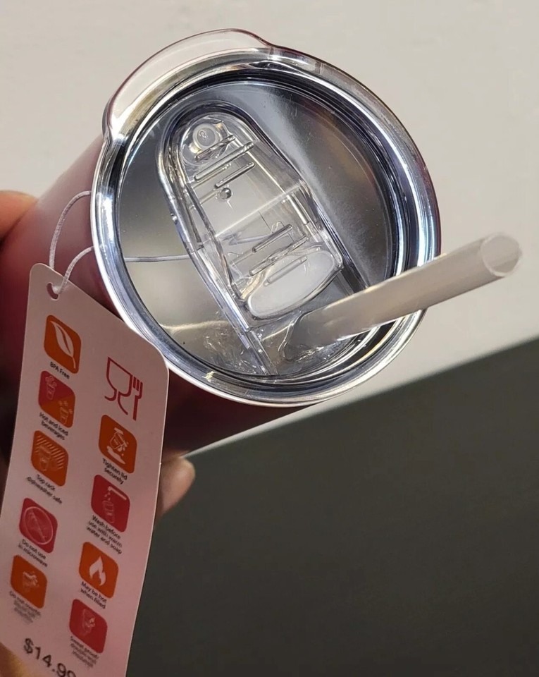 NEW Dunkin Donuts 2023 Stainless Insulated Sipper 20oz Travel Cup Mug ...