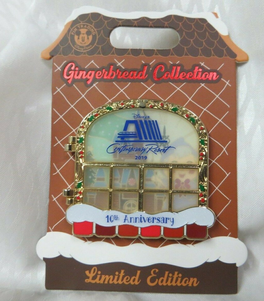 DISNEY PIN Gingerbread House 2019 Contemporary Resort NEW LE | eBay