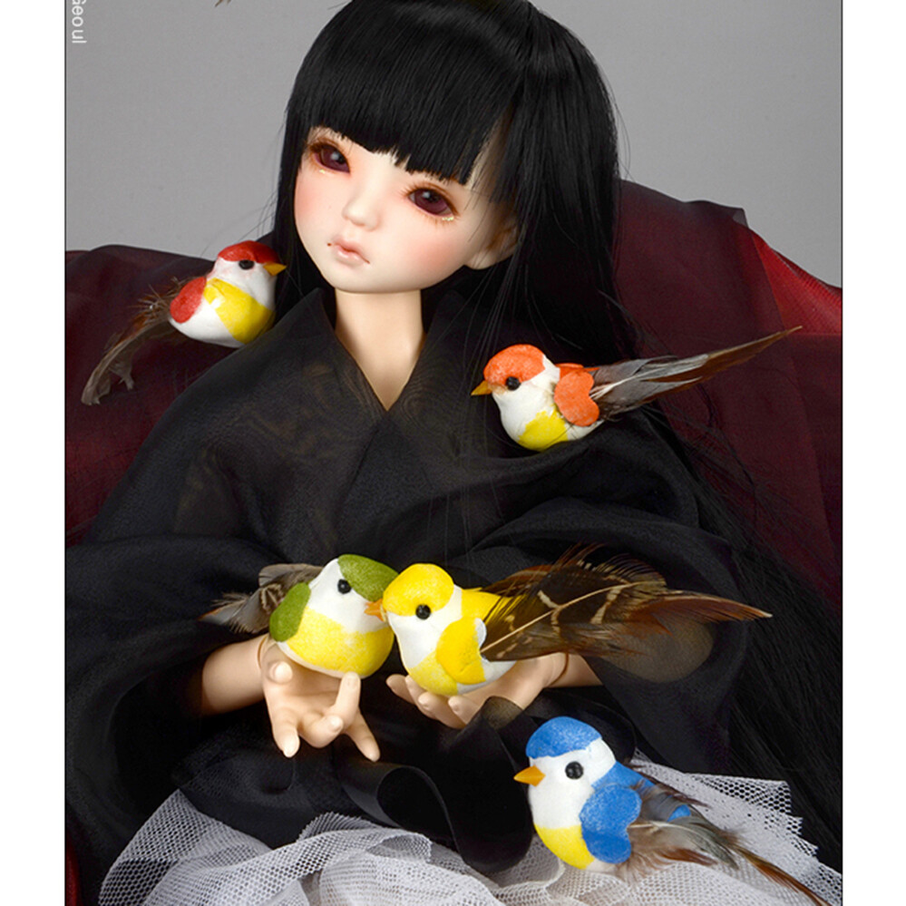 Dollmore BJD ACC For Doll - Tiny Kind Bird (Red/7.5cm) *2ea | eBay