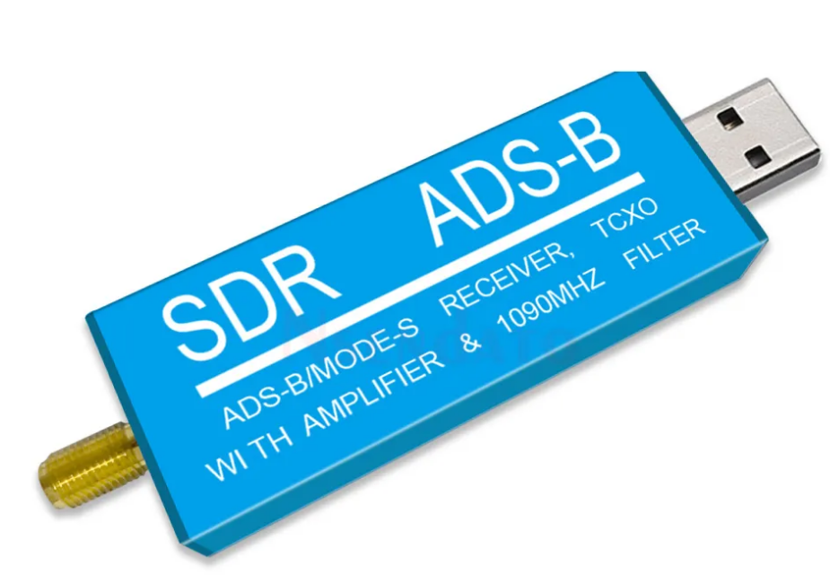 RTL2832U ADS-B Mode-S USB SDR Receiver Built-in RF Amplifier 1090MHz ...