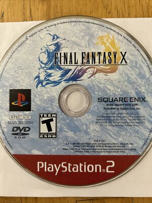 Final Fantasy X 10 Sony Playstation 2 PS2 DISC ONLY!! 662248901077| eBay