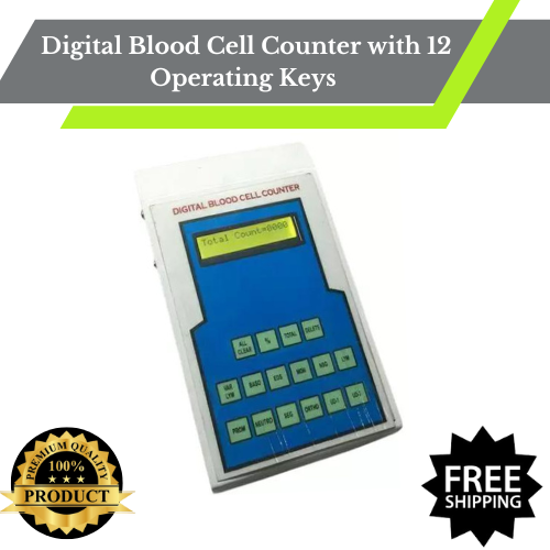 Digital Blood Cell Counter with 12 Operating Keys | eBay