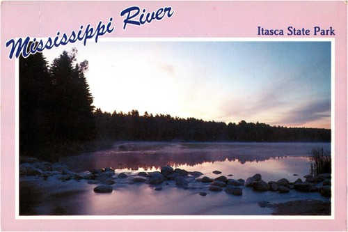 Mississippi River Itasca State Park Lake Itasca Minnesota Postcard | eBay
